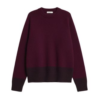 Paura Homme, Pulls, Rouge, Taille: M Asia Crewneck Sweater