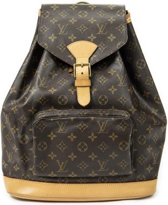 Louis Vuitton Crossbody Bags - Montsouris GM - Gr. unisize - in Braun - f&uuml;r Damen
