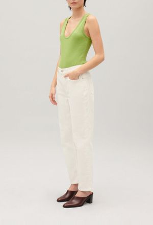Claudie Pierlot Jean Toto slim 7/8&egrave;me &eacute;cru