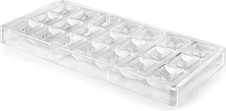Lacor Lacor Schokolade Schimmel Onduliert, Polystyrene, Transparent, 28 x 14 x 3 cm, 1 Einheiten