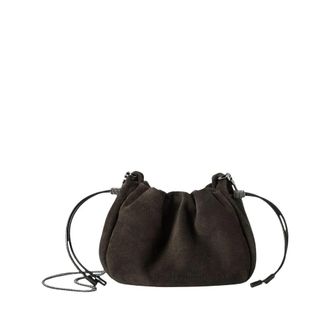 Brunello Cucinelli Bucket Mellow Schultertasche - - Bags - Damen - Braun - ONE SIZE