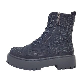 La Strada Micro/Stones Damen Stiefel in Schwarz, Gr&ouml;&szlig;e 42