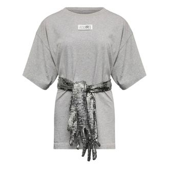 Maison Margiela Femme, Tops, Gris, Taille: 36 FR T-shirt 856M