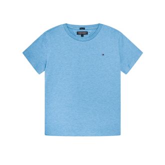 Tommy Hilfiger T-Shirt Basic Cn Knit S KB0KB04140 D Himmelblau Regular Fit