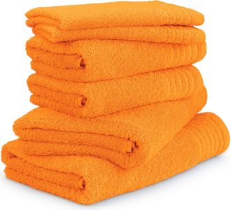 Möve Handtuchset New Classic 6-TLG Handtücher - 2X 30x50 cm + 2X 50x100 cm + 2x67x140 cm, 100% Baumwolle