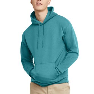 Hanes Herren EcoSmart Hoodie Midweight Fleece Pullover Hooded Sweatshirt Kapuzenpullover, Spanisches Moos, M