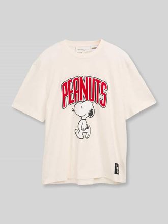 Tom Tailor Denim Relaxed Fit T-Shirt mit Peanuts Motiv-Print