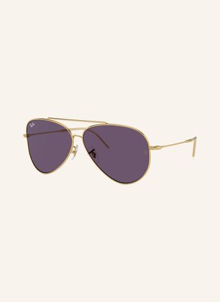 Ray-Ban Sonnenbrille Aviator Reverse gold