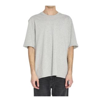 Ami Ami de Coeur Baumwoll-Jersey T-Shirt - - Tops - Herren - Grau - M