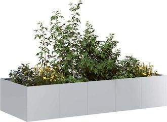 vidaXL Jardini&egrave;re 200x80x40 cm acier galvanis&eacute; - Vidaxl