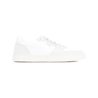 Tod's Homme, Chaussures, Blanc, Taille: 40 EU Logo Baskets
