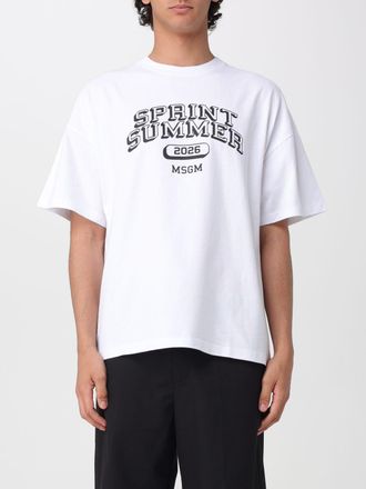 Msgm T-Shirt Homme couleur Blanc