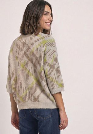 Street One Kurzarmpullover Grobstrick