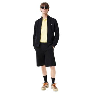 Lacoste Sweatshirt f&uuml;r Herren, Durchgehender Rei&szlig;verschluss (Schwarz)