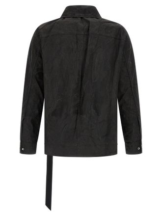 Rick Owens Jumbo Worker Jacket - Black