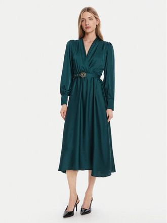 Rinascimento Rinascimento Coctailkleid CFC0125426003 Gr&uuml;n Regular Fit