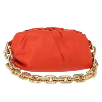Bottega Veneta Sac &agrave; bandouli&egrave;re vintage Pre-owned - Femme - Pre-owned - Orange - Taille: ONE Size
