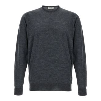 John Smedley Marcus Pullover - - Knitwear - Herren - Grau - XL