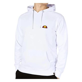 Ellesse Wei&szlig;e Kapuzenpullover mit Patch-Logo - - Sweatshirts & Hoodies - Herren - Wei&szlig; - M