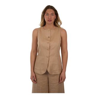Semicouture Damen, Jacken, Beige, MGr&ouml;&szlig;e