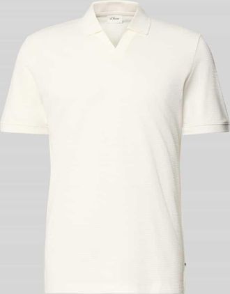 s.Oliver Red Label Regular Fit Poloshirt aus Baumwoll-Mix