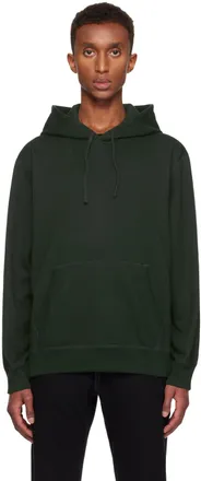 Reigning Champ Pull à capuche vert en jersey bouclette dépaisseur moyenne