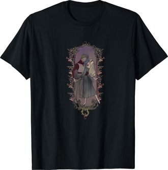 Disney Sleeping Beauty Aurora & Phillip Floral Frame T-Shirt
