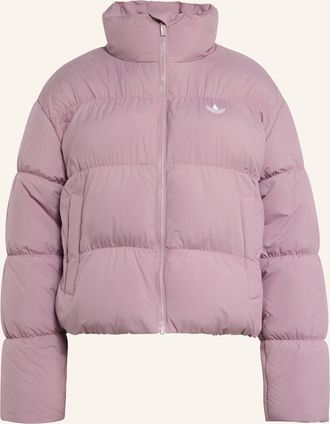 adidas Originals Adidas Originals Jacke, Gef&uuml;ttert, Kurzer Schnitt lila
