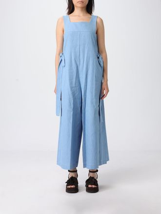 Meimeij Combinaison Femme couleur Bleu Azur