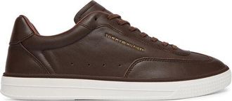 Tommy Hilfiger Sneakers Th Lo Lux Lth Sneaker FM0FM05996 Braun