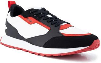 HUGO BOSS Herren Sneaker schwarz Textil