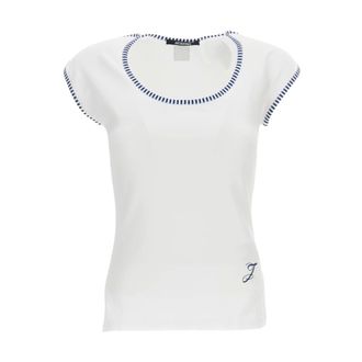 Jacquemus Femme, Tops, Blanc, Taille: 40 FR Le T-Shirt Espiral