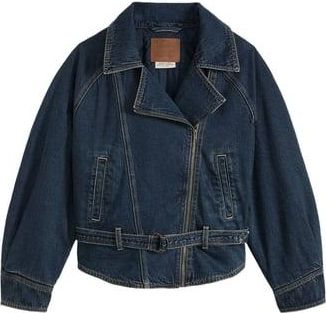 Levi's Veste col tailleur en denim de coton