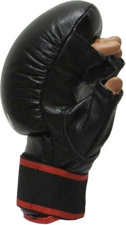 KWON Sv Handschuh Virtus für das Selbstverteidigungstraining, Echtleder M