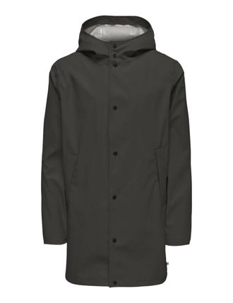 Only & Sons Male Regenmantel ONSLUCA Regenmantel