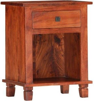 vidaXL Table de chevet 40 x 30 x 50 cm Bois dacacia massif vidaXL