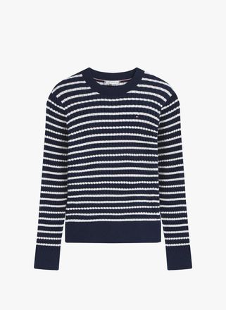 Tommy Hilfiger Pull torsad&eacute; en coton