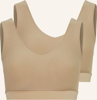 Chantelle 2er-Pack Bustiers Softstretch beige