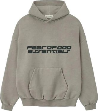 Fear of God Homme, Sweatshirts et sweats &agrave; capuche, Gris, Taille: XL Heavy Fleece 90s Sweat &agrave; capuche