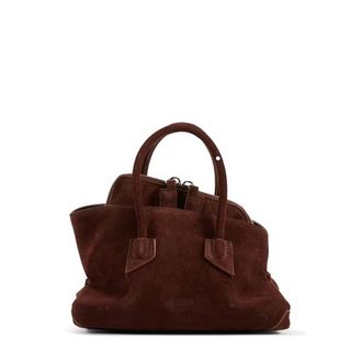 The Attico Sac &agrave; main La Passegiata mini en cuir daim