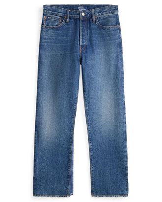 Ralph Lauren Jeans Heritage aus Baumwolle mit dezenter Waschung, Straight Fit in