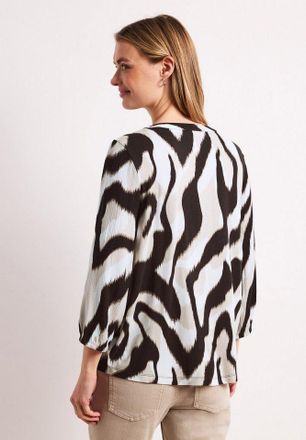 Street One 3/4-Arm-Shirt mit Strukturmix