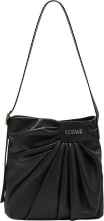 Loewe Femme, Sacs, Noir, Taille: ONE Size Sac cabas drap&eacute;