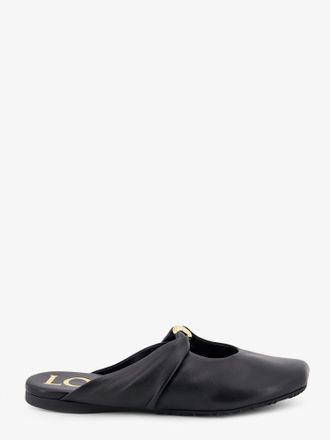 Loewe Pebble Soft low leather sandals - LOEWE - gender_Woman