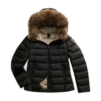 Blauer Arcadia Daunenjacke - - Jackets - Damen - Schwarzk - S