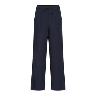 Part Two After Midnight Leinenhose - - Trousers - Damen - Blau - S