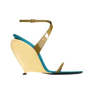 Saint Laurent Zeppe Tallulah Wedge - - Shoes - Damen - Gelb - 40 EU