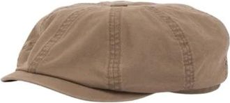 Stetson Homme, Accessoires, Vert, Taille: XL Chapeau en Coton Olive Delave