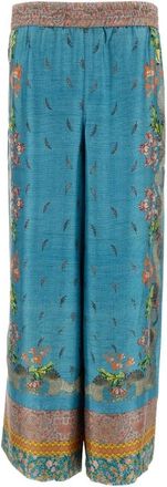 Pierre-Louis Mascia Femme, Pantalons, Multicolore, Taille: 38 FR Pantalone Modello Pallazo
