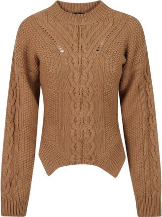 Dondup Femme, Pulls, Brun, Taille: 40 FR Pull Dondup